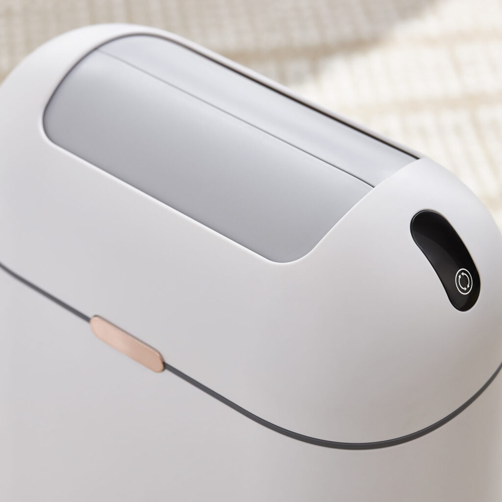 TwinLid Slim Sensor Can – Elpheco Home & Trash Cans