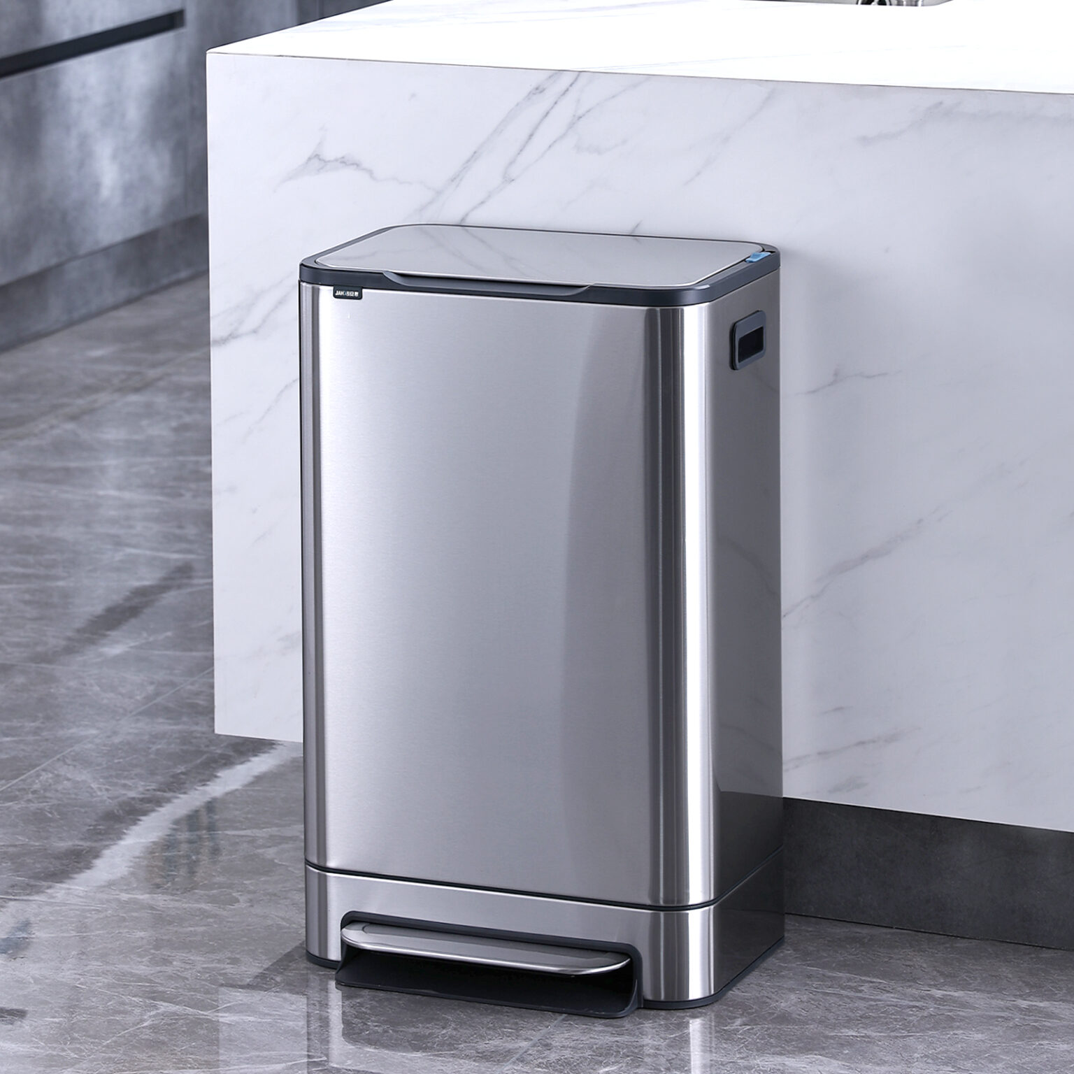 Stainless Steel Step Can – Elpheco Home & Trash Cans