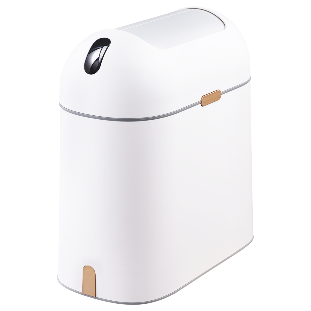 TwinLid Slim Sensor Can – Elpheco Home & Trash Cans
