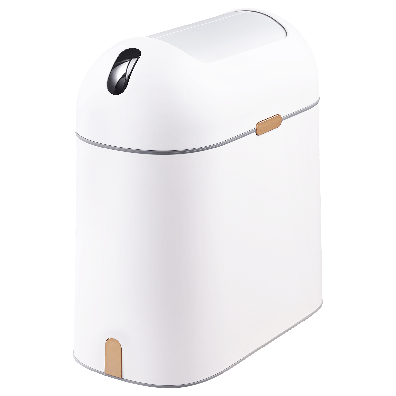 TwinLid Slim Sensor Can - Elpheco Home & Trash Cans