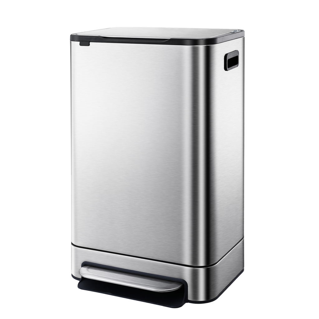 Stainless Steel Step Can – Elpheco Home & Trash Cans