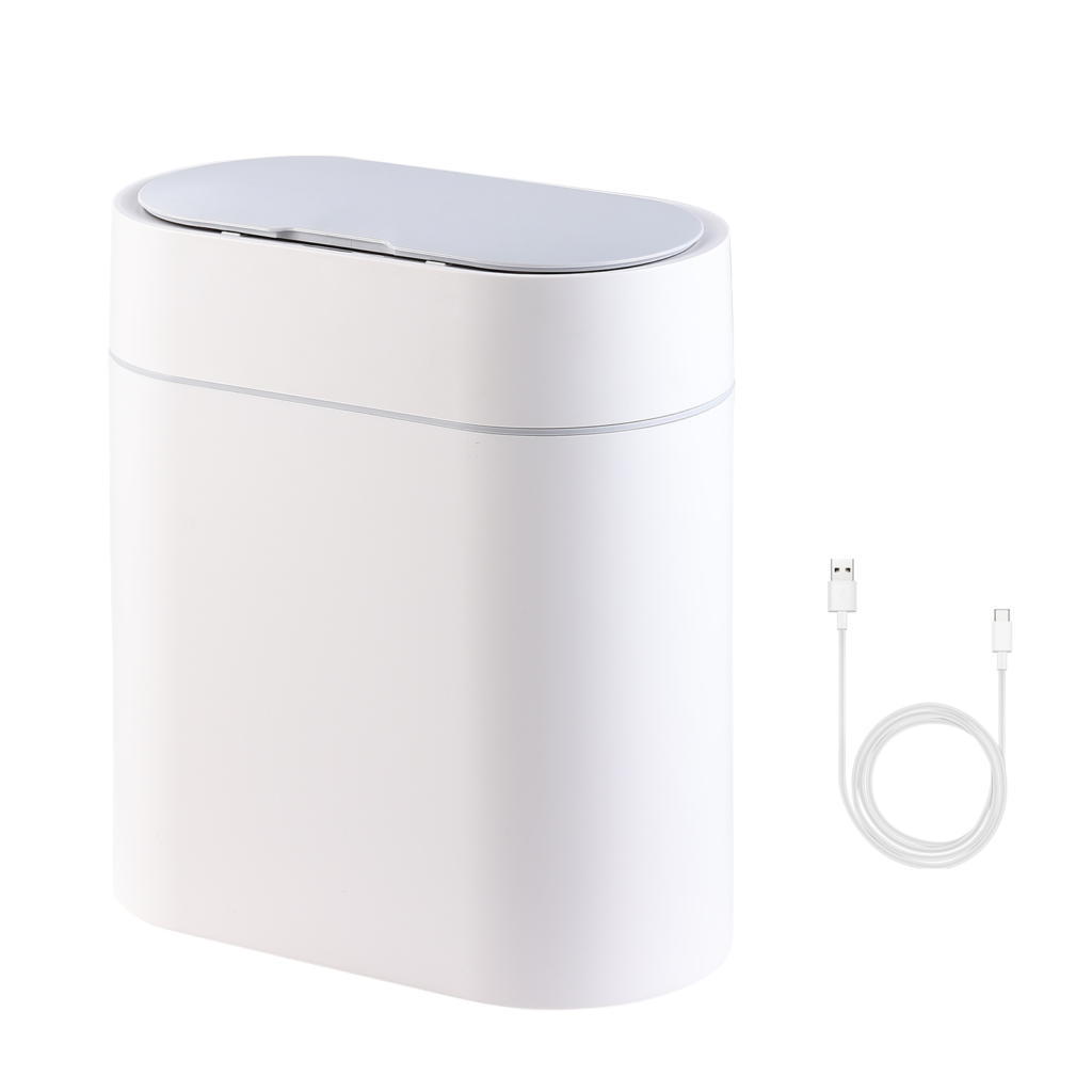 PureSense-S Rechargeable Sensor Can – Elpheco Home & Trash Cans